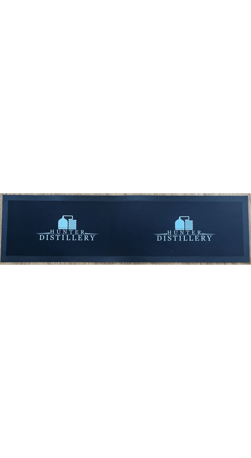 HD Logo Bar Mat – Hunter Distillery